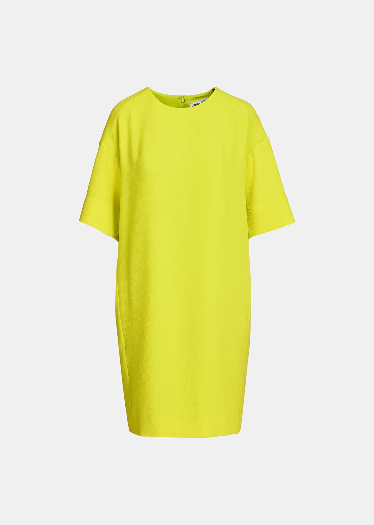 Mini-robe oversize jaune | Essentiel Antwerp France